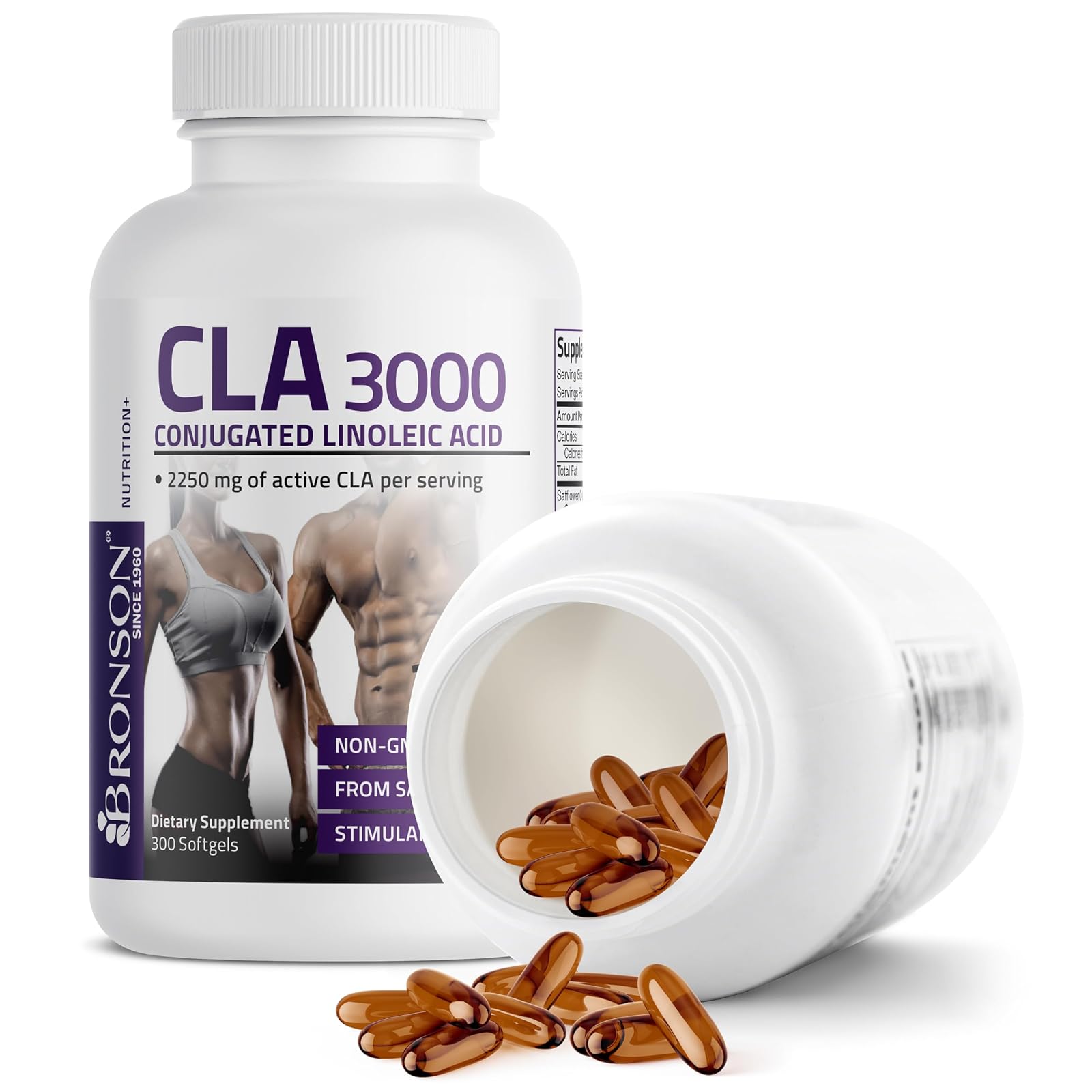 Daily CLA supplement for healthy metabolism