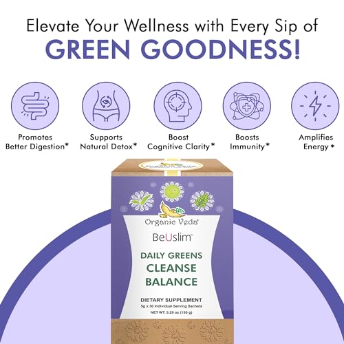 Daily cleanse with organic spirulina blend