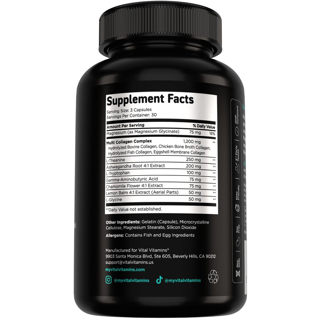 Daily collagen supplement for wellness