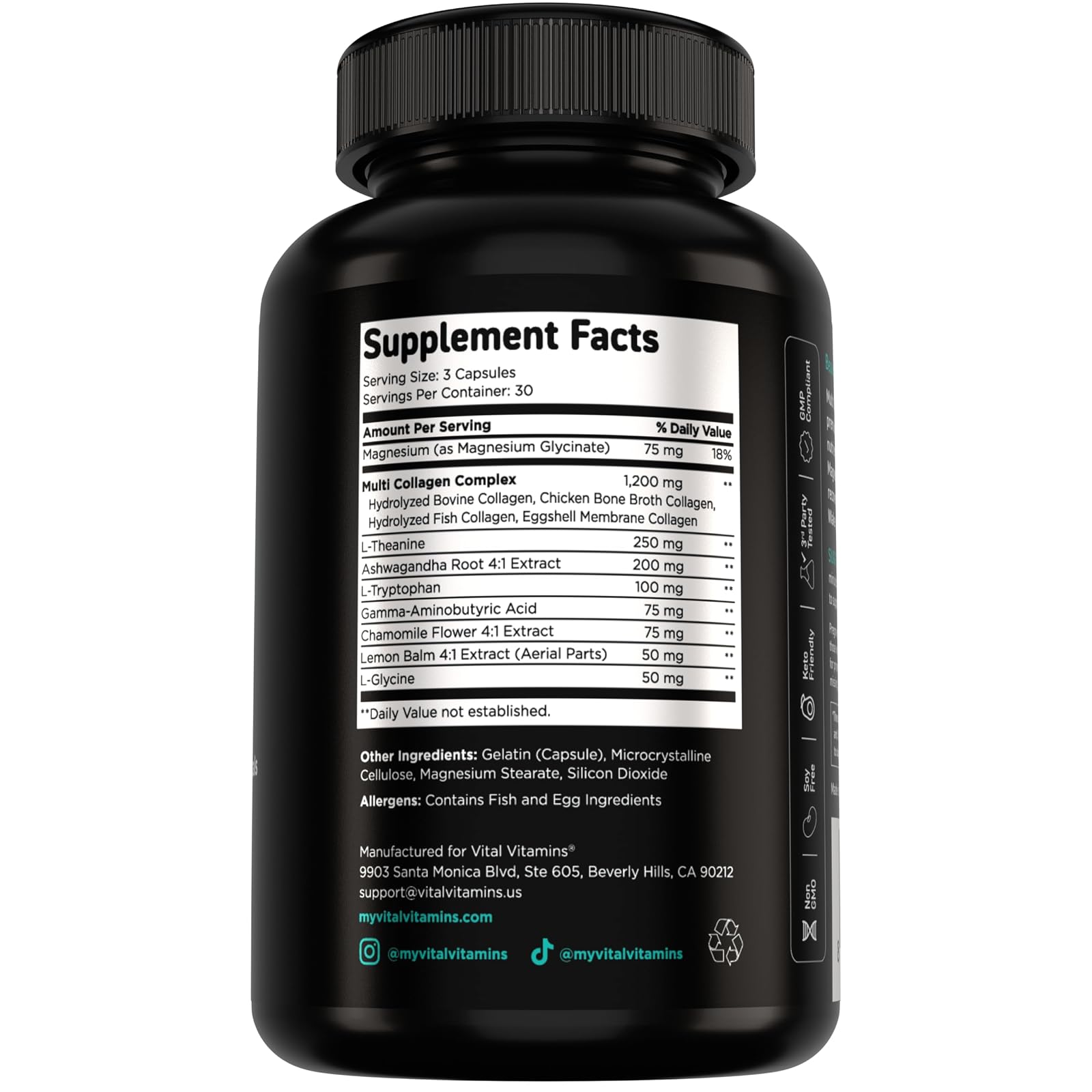 Daily collagen supplement for wellness