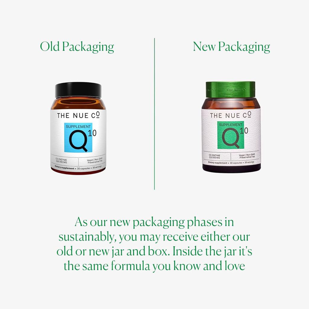 Daily CoQ10 capsules for wellness