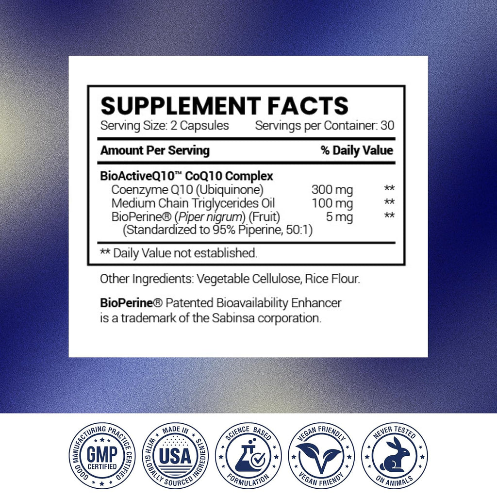 daily coq10 for overall wellness