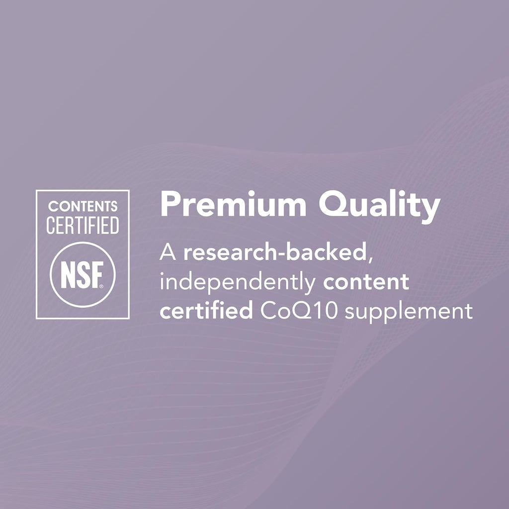 Daily CoQ10 for overall wellness