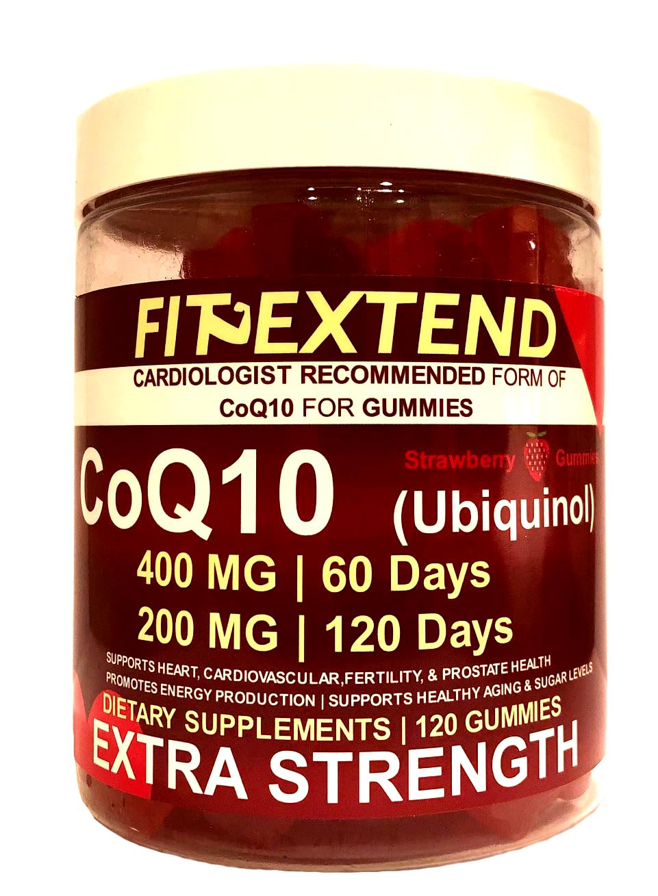 Daily CoQ10 gummies for active lifestyle