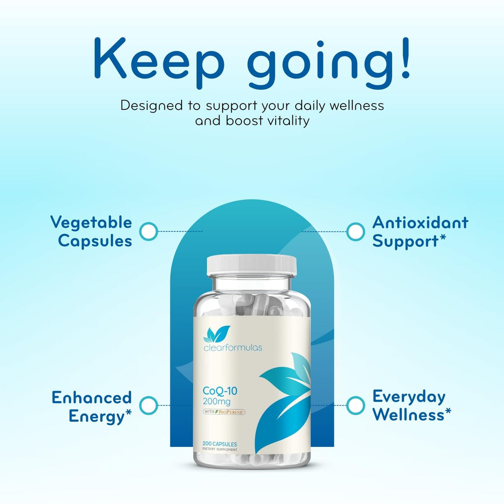 daily coq10 supplement for vitality