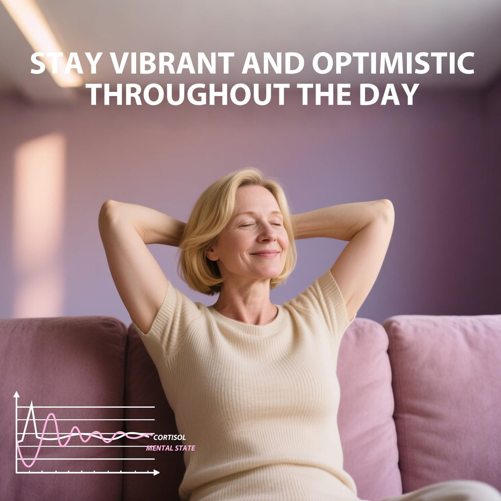 Daily cortisol supplement for energy