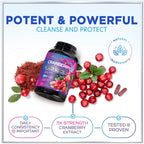 Daily cranberry extract for women