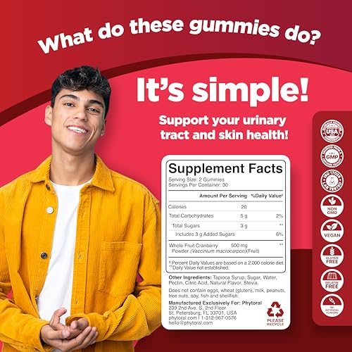 daily cranberry supplement for vitality
