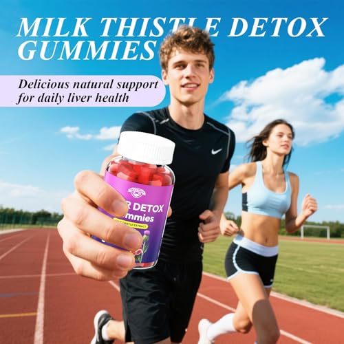 Daily detox gummies for liver health
