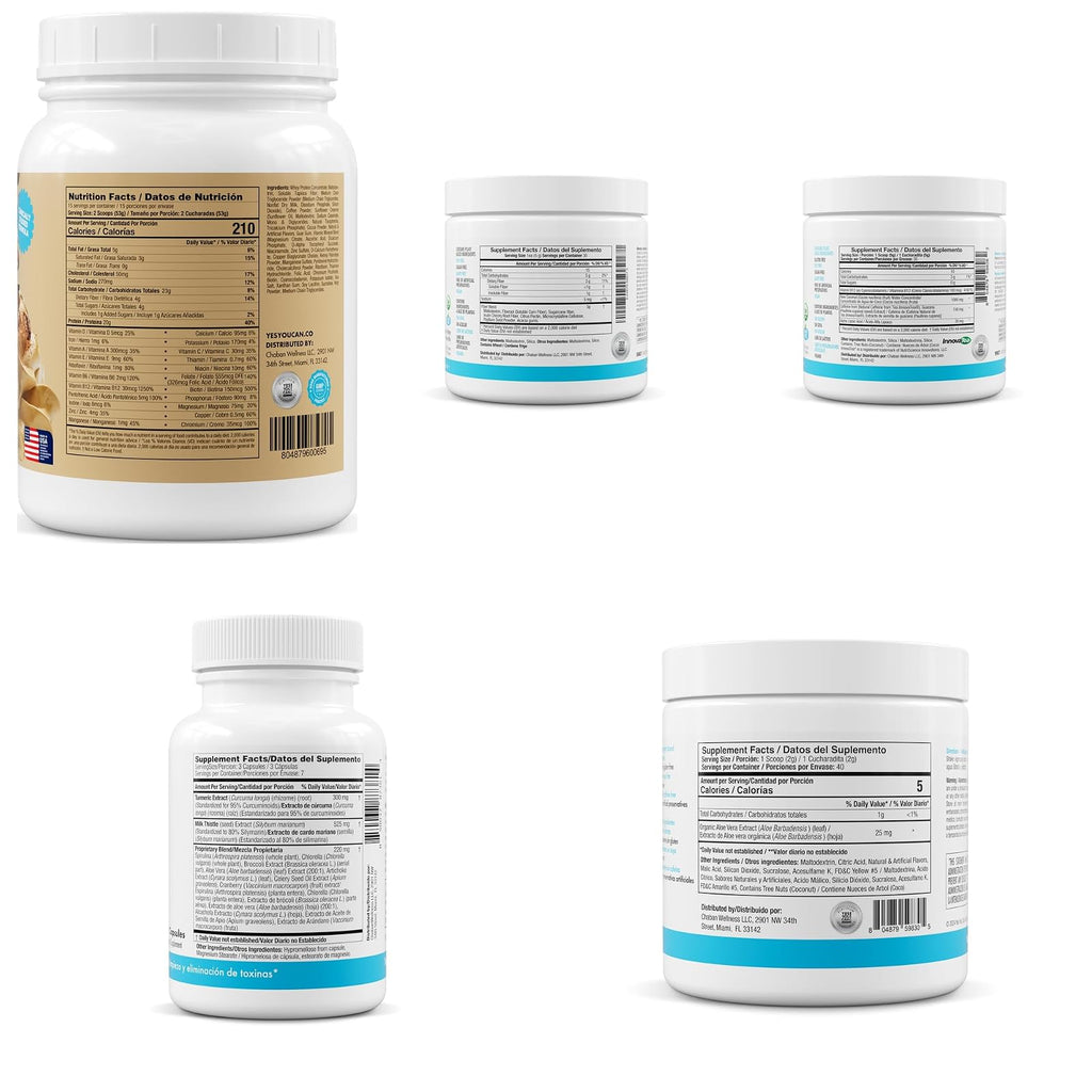 Daily detox solution with fiber