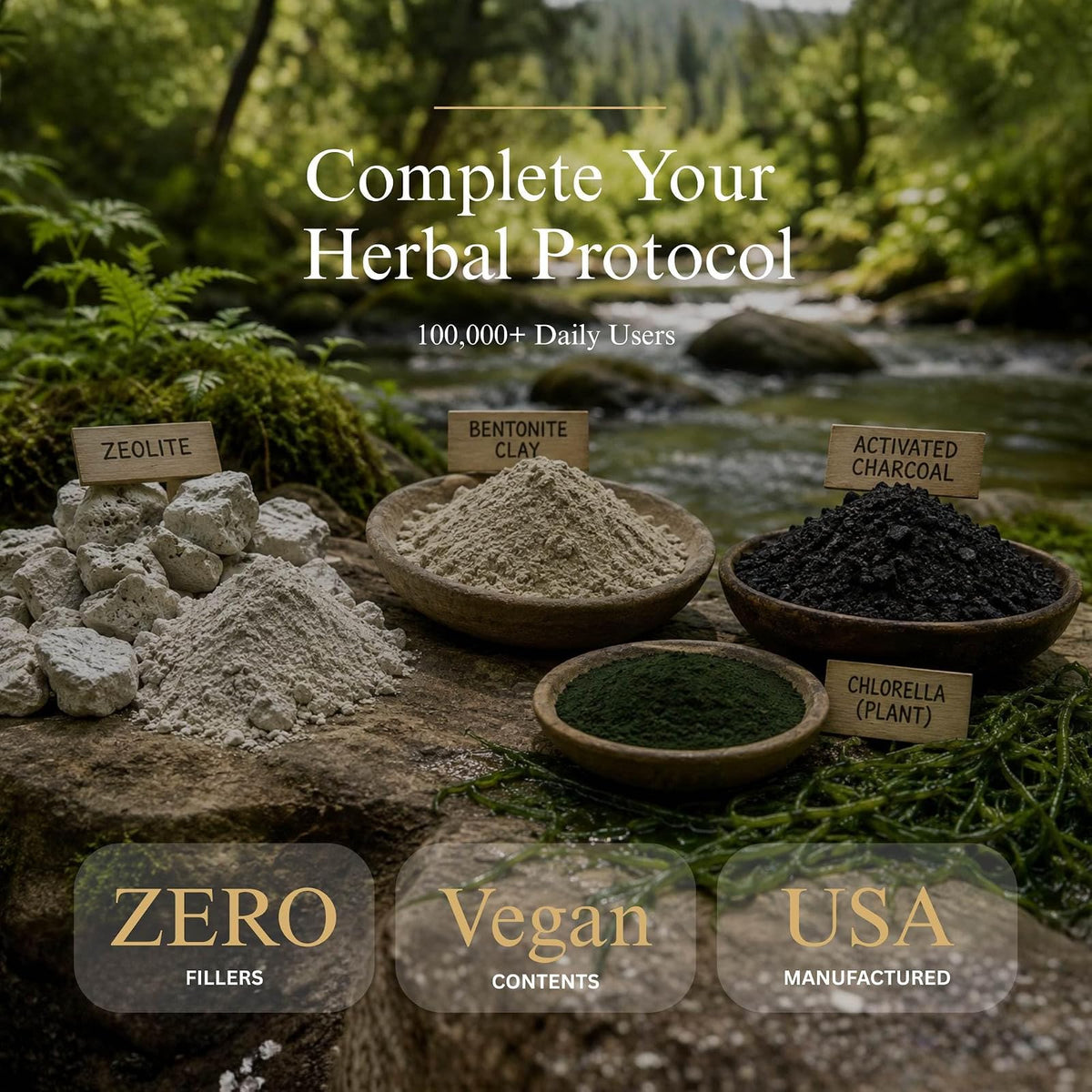 Daily detox supplement for wellness