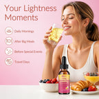 daily detox support with Cutting drops