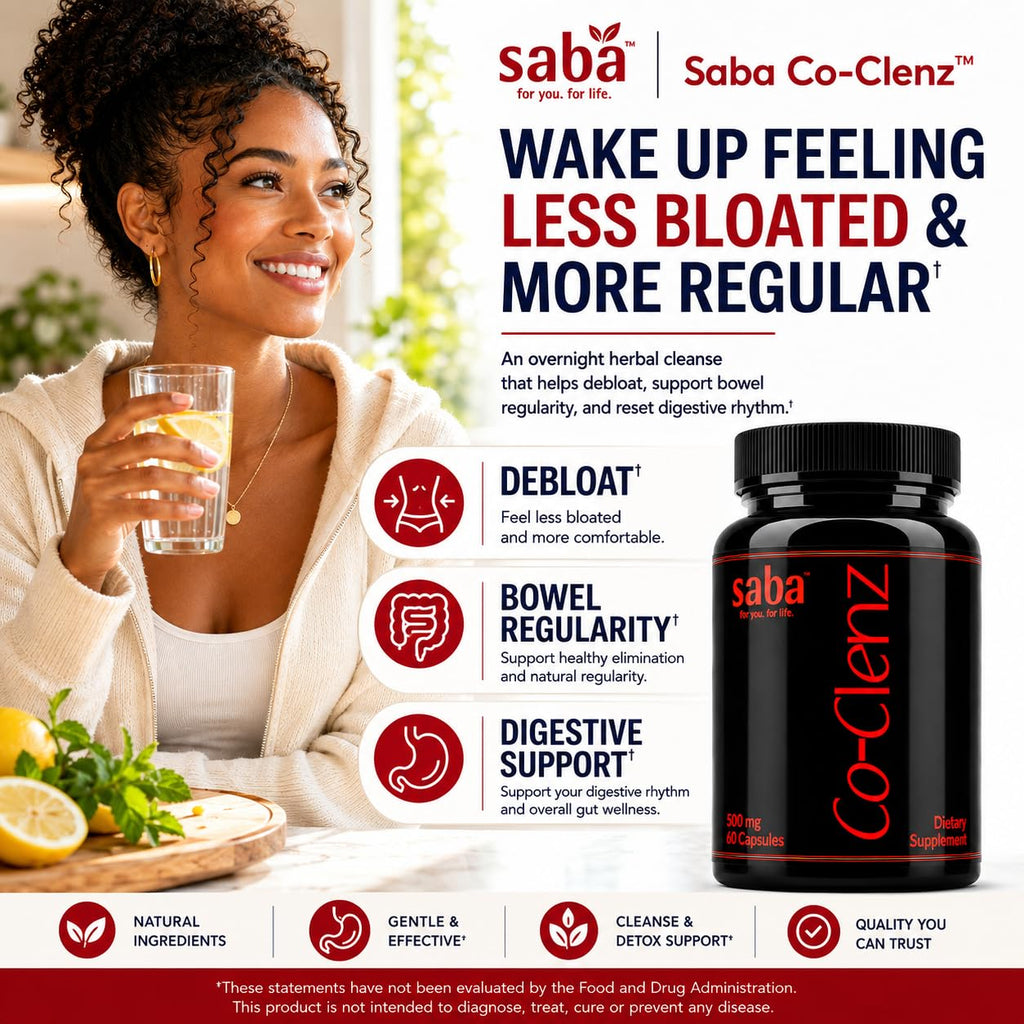 daily detox support with Saba