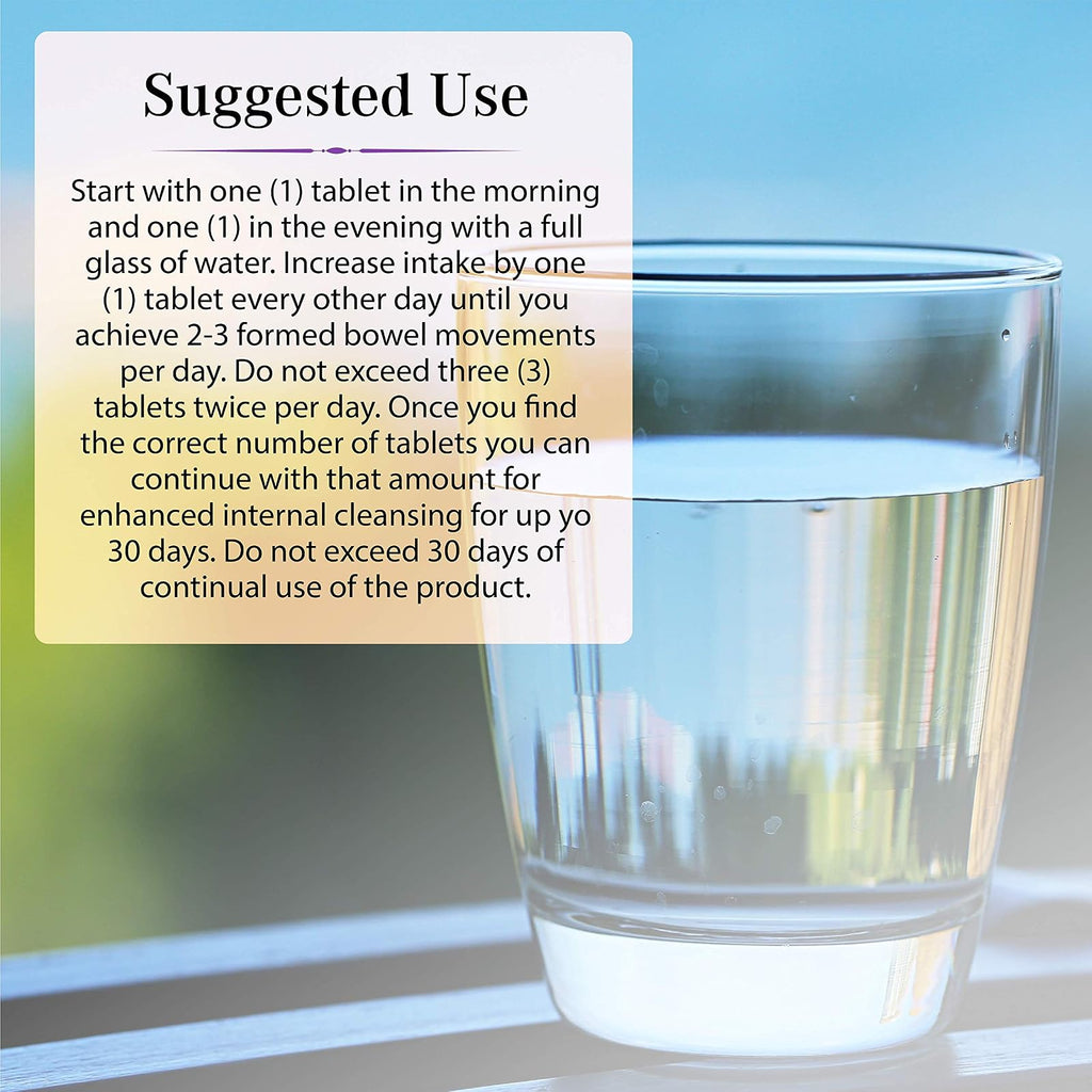 daily detox tea supplement tablets