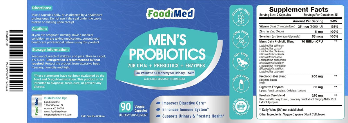 daily digestive aid for men