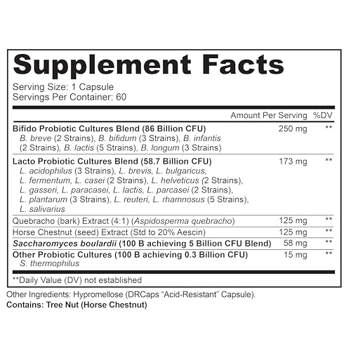 Daily digestive aid with probiotics