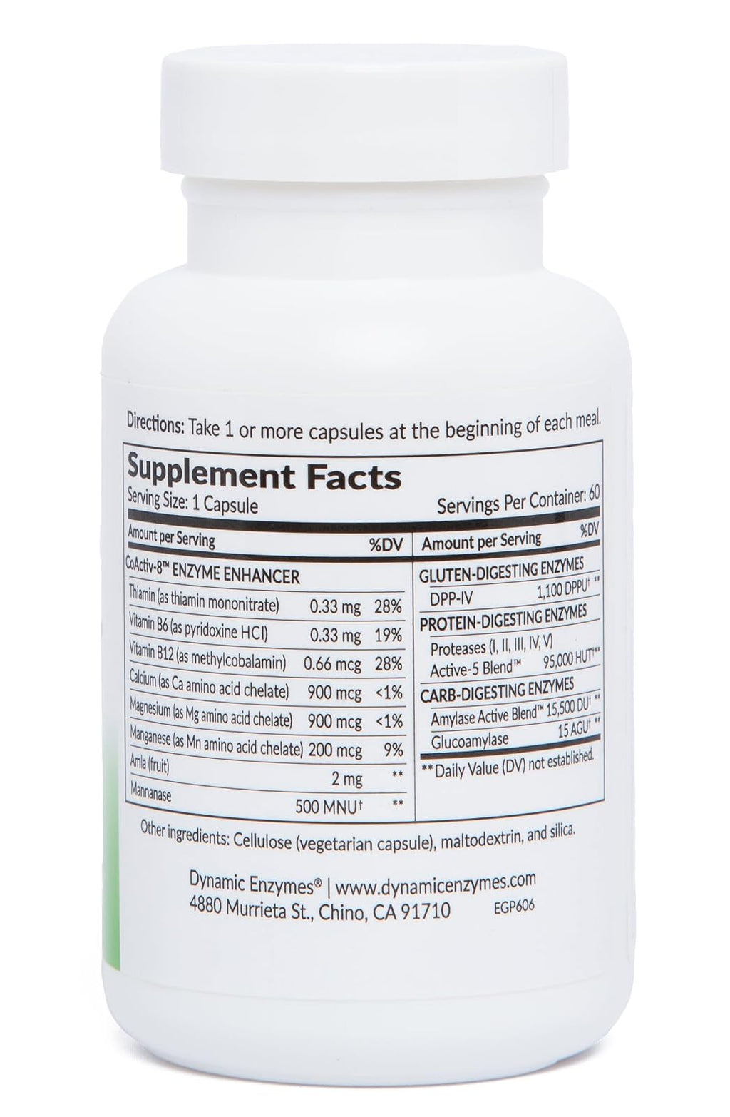 Daily digestive enzymes for wellness support