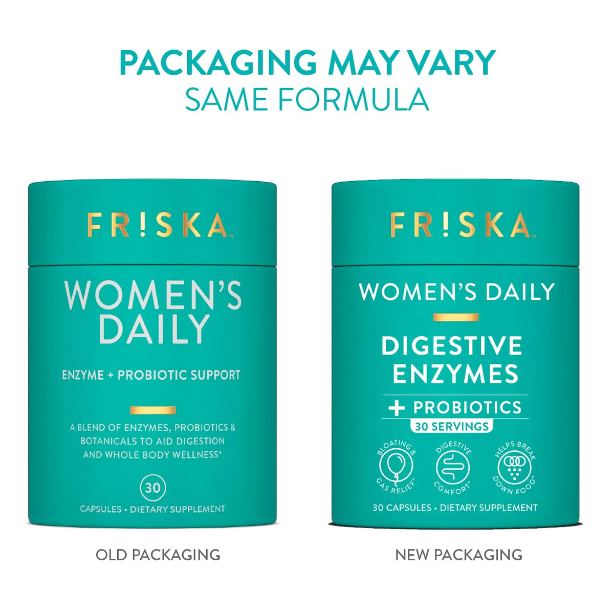 Daily digestive enzymes for women
