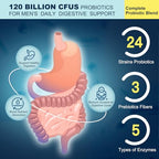 daily digestive health probiotics for men