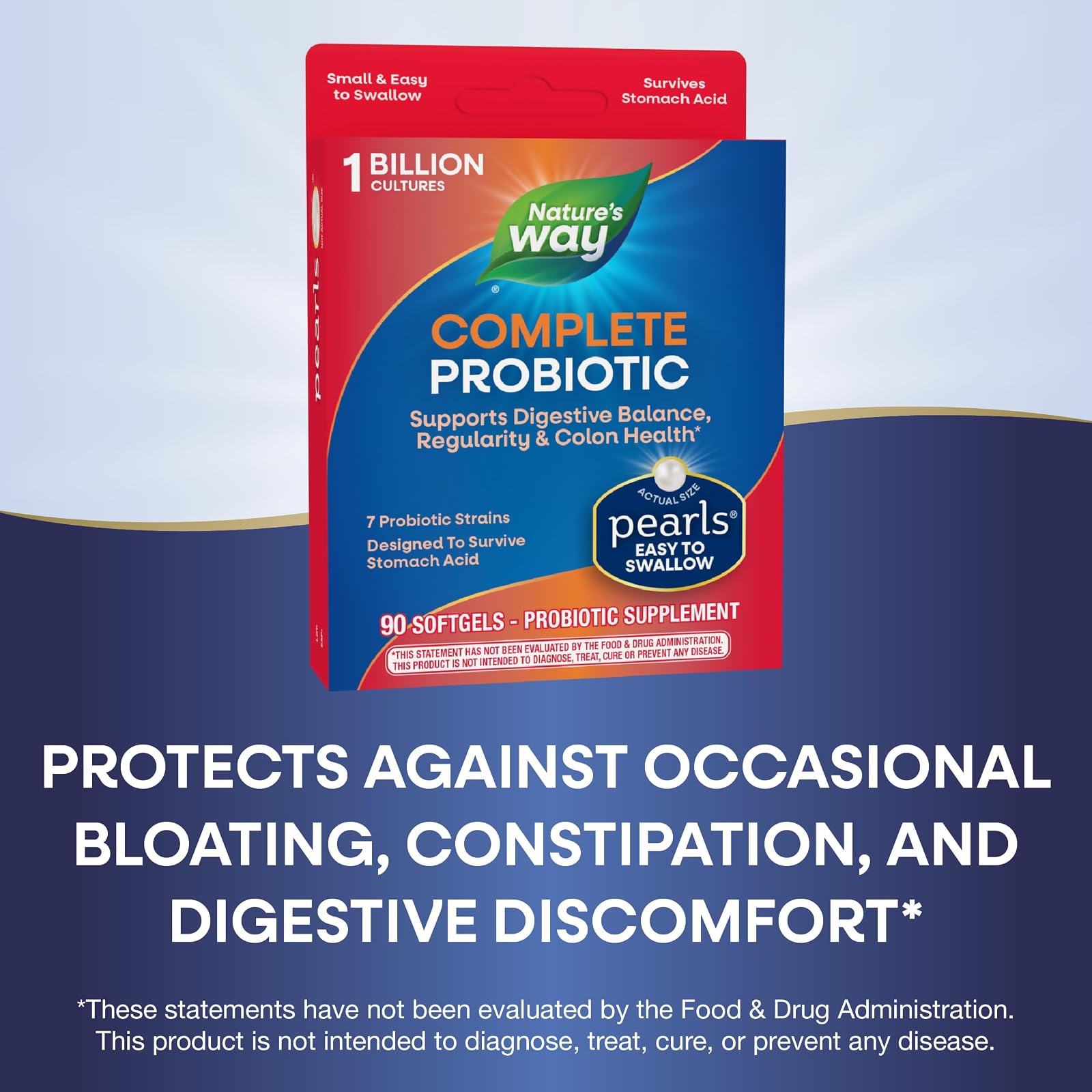 Daily digestive health support capsules