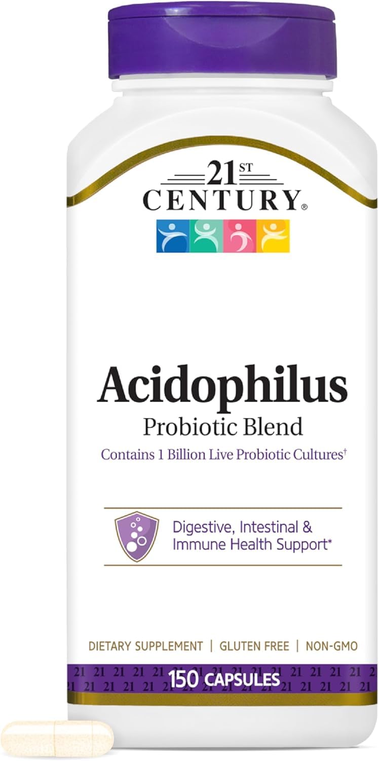 daily digestive health support capsules