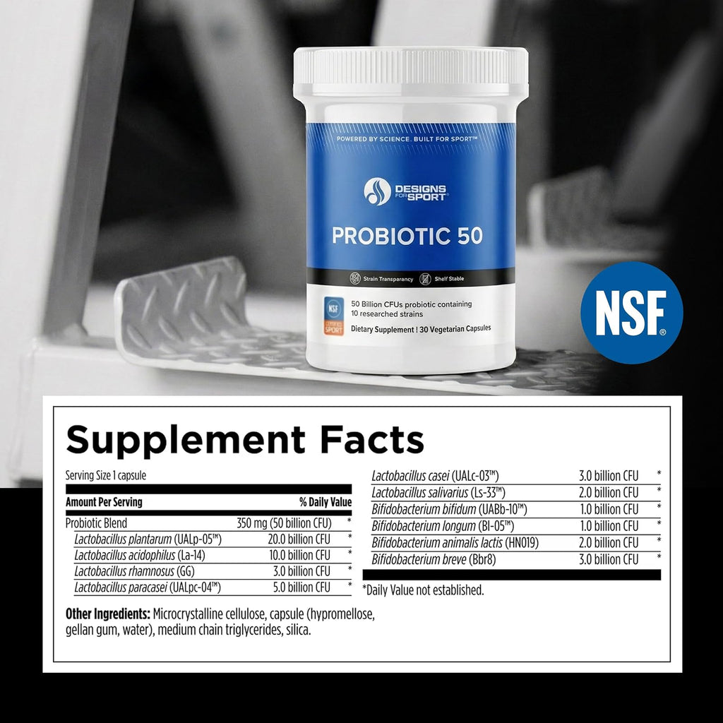 Daily digestive health support probiotics