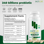 daily digestive health with Bacticure probiotics