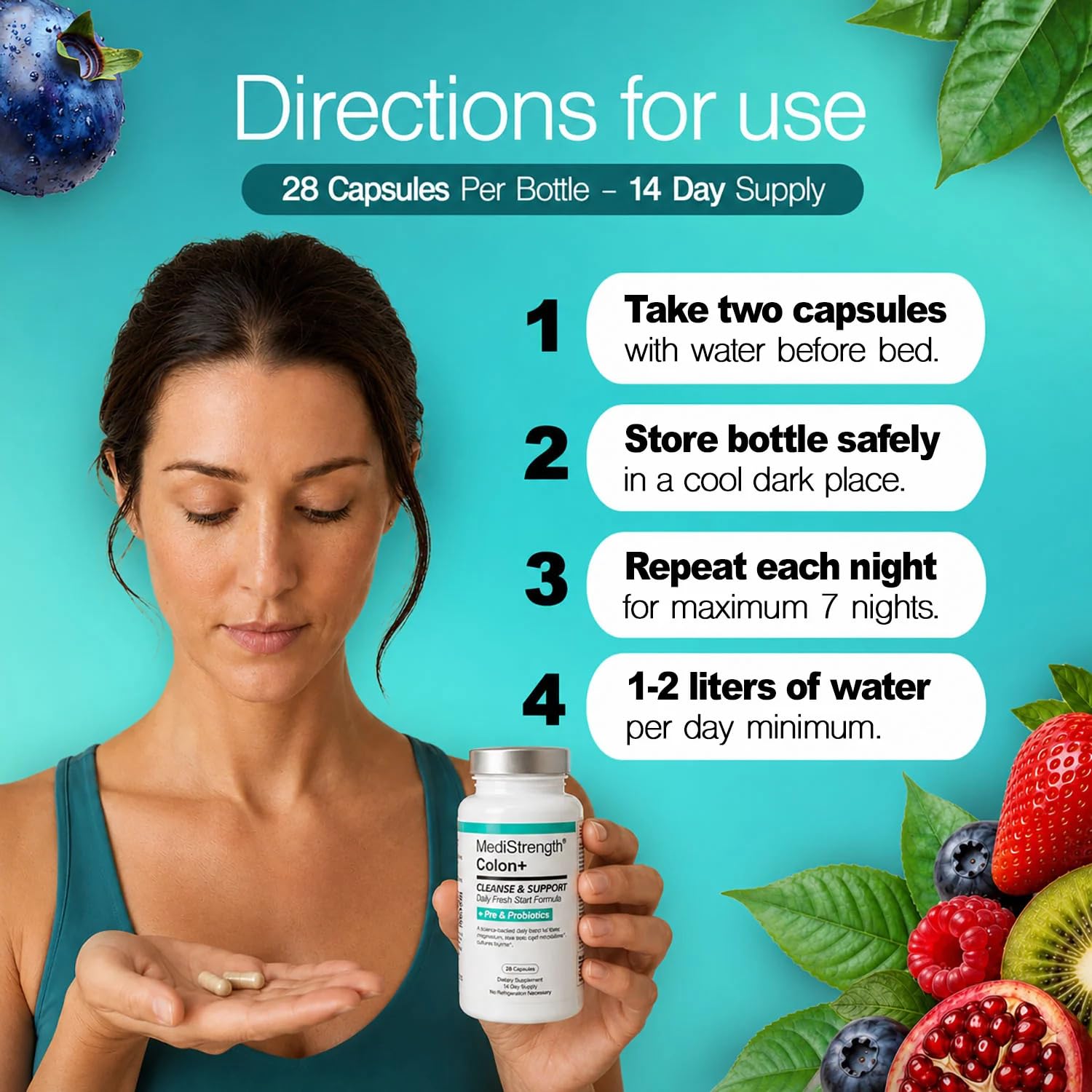 Daily digestive health with Colon+