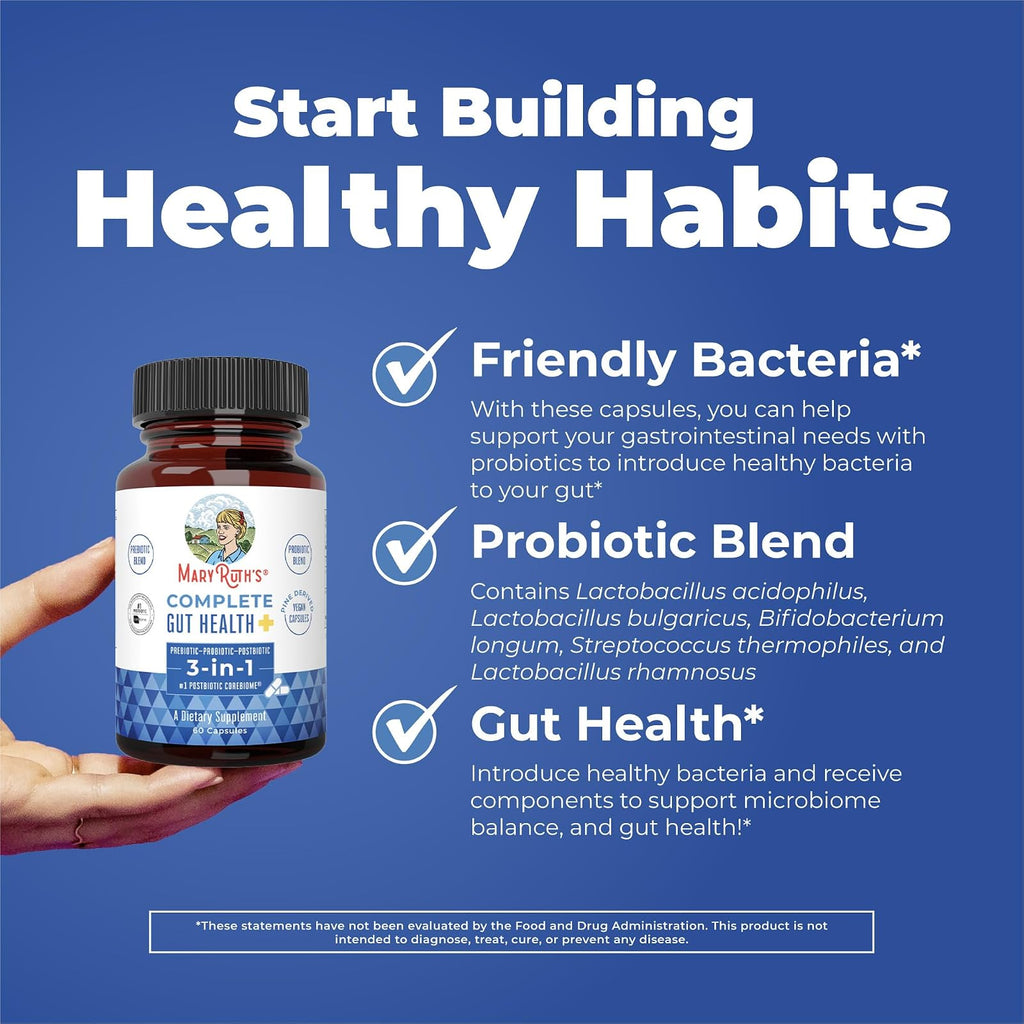 Daily Digestive Support Probiotic Capsules