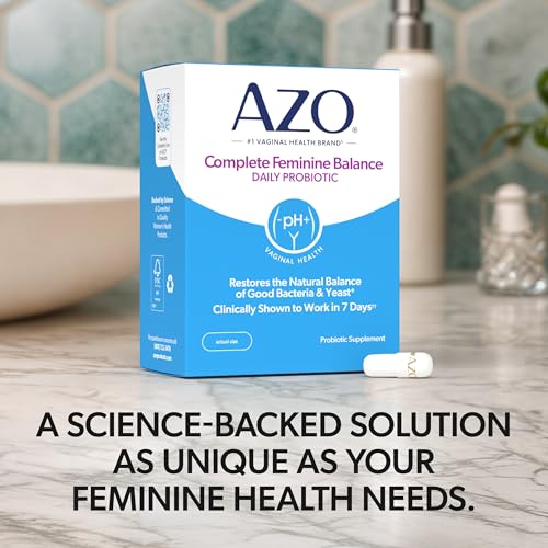 daily digestive support with AZO probiotics