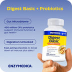 Daily digestive support with Enzymedica