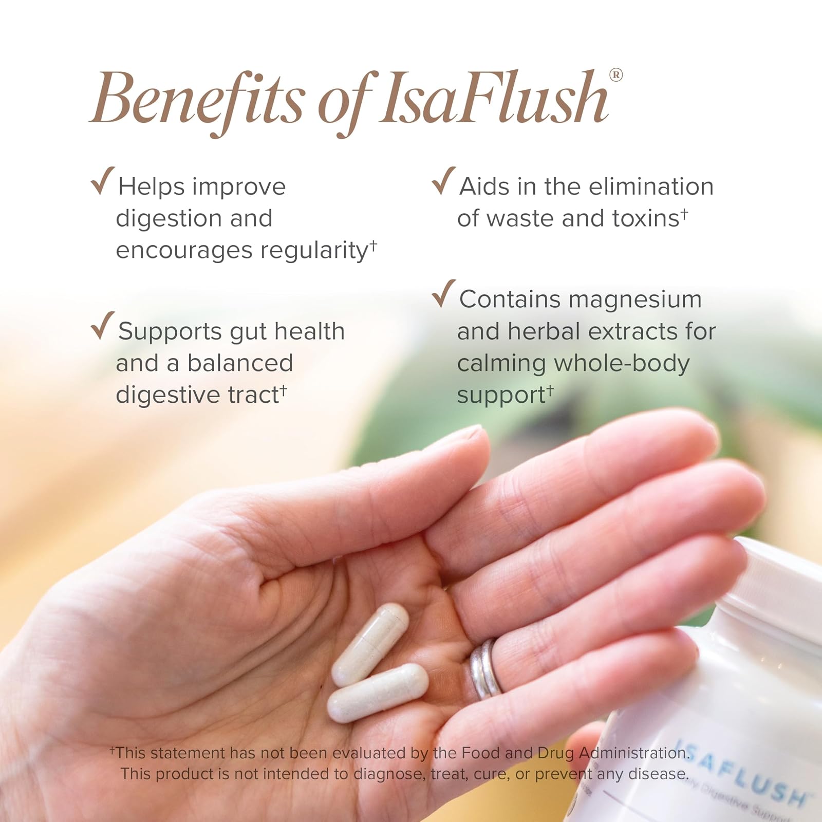 daily digestive support with IsaFlush