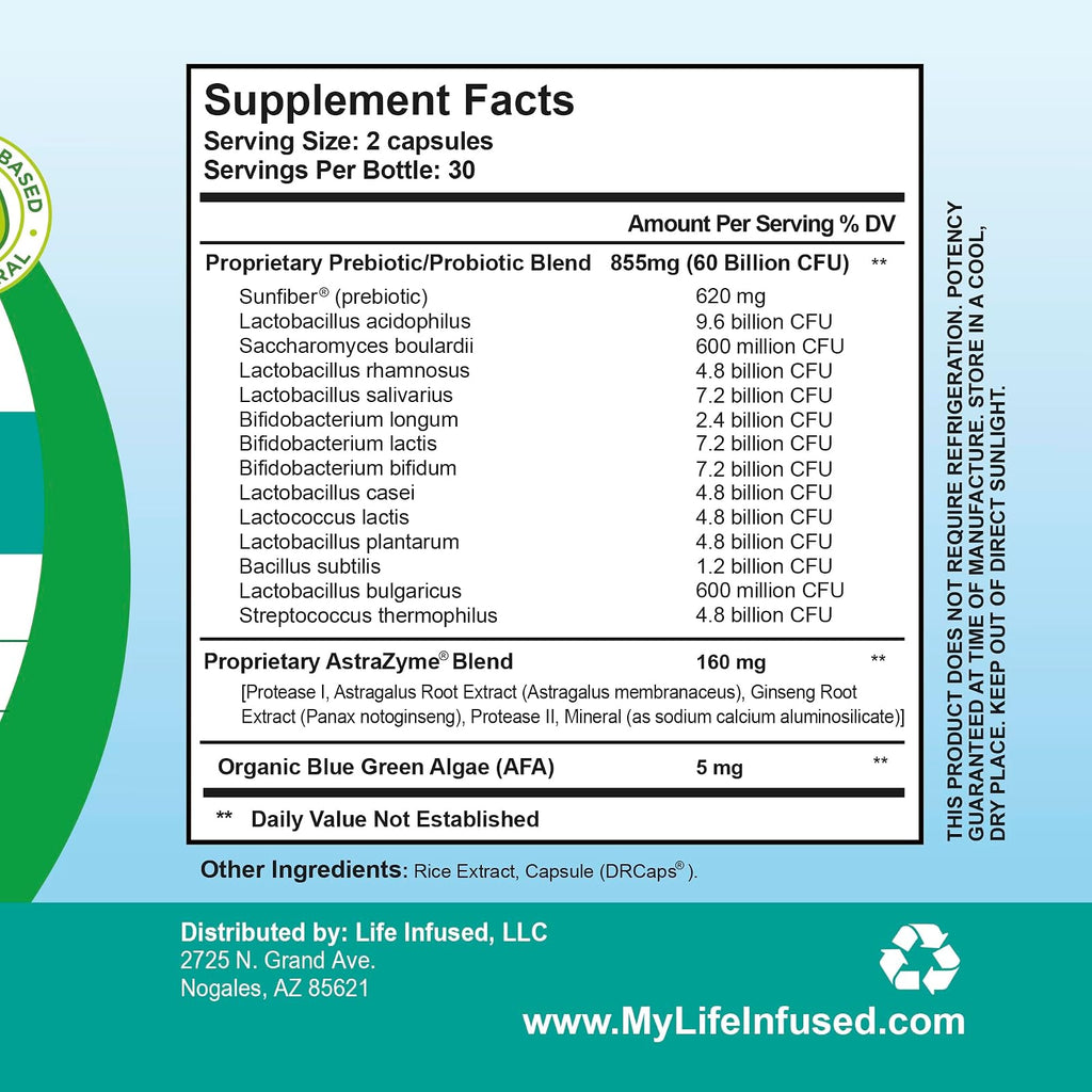 daily digestive support with probiotics