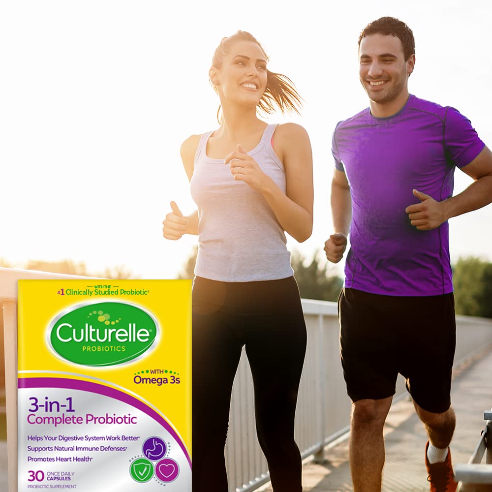 Daily digestive support with probiotics