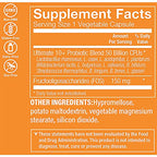 Daily digestive support with probiotics