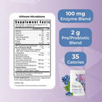 Daily digestive support with probiotics