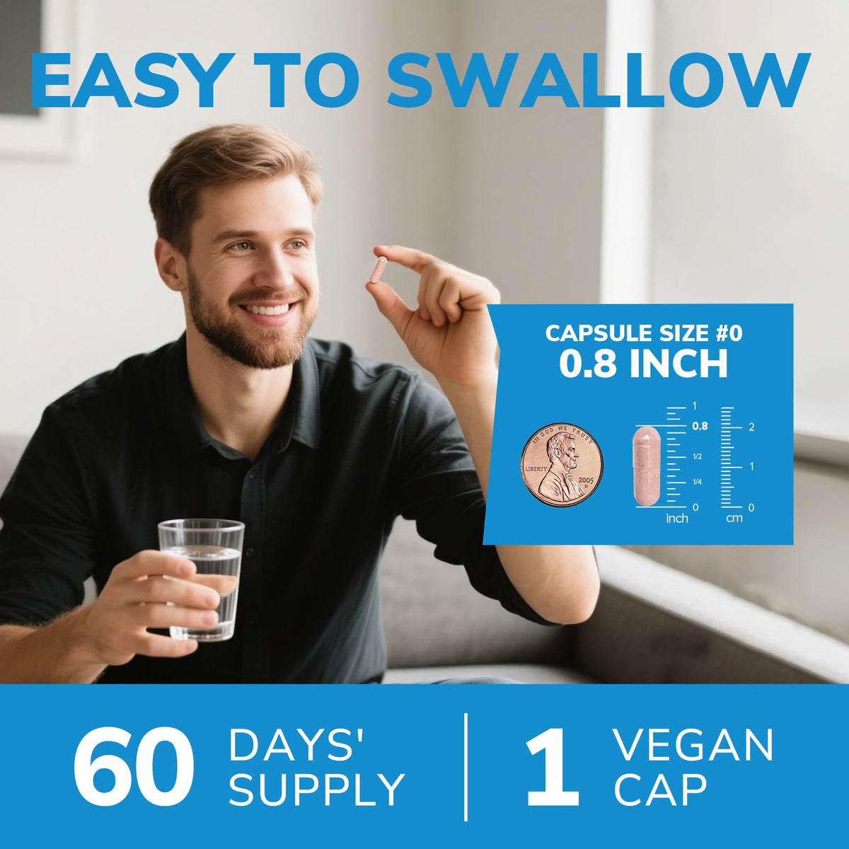 Daily digestive wellness for men
