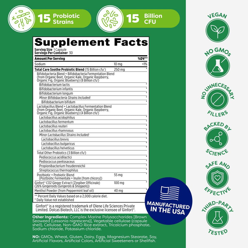 daily digestive wellness with probiotics