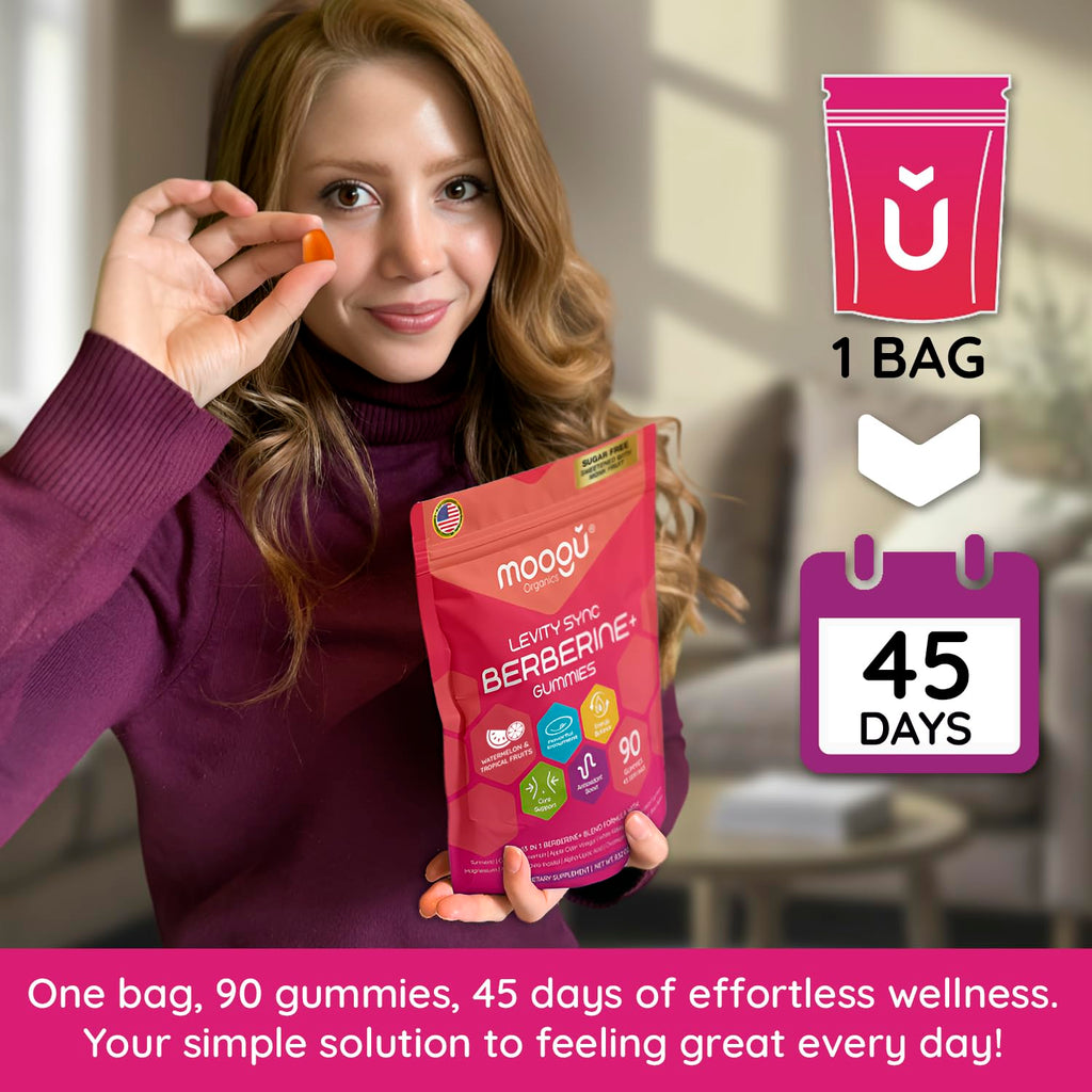 Daily dose of Berberine in gummy form