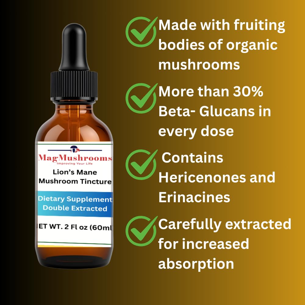 daily doses of lion's mane tincture