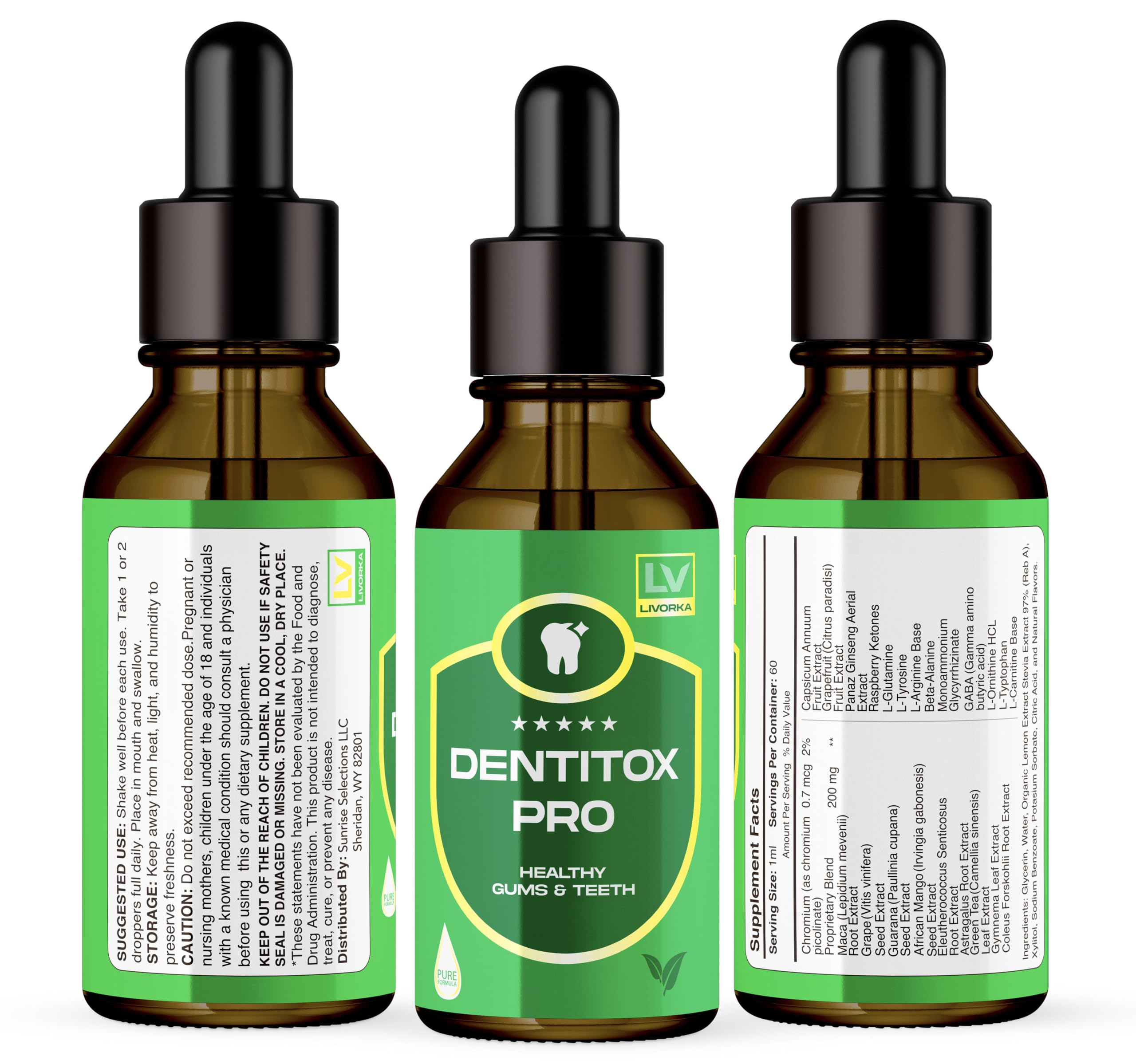 Daily drops for stronger teeth