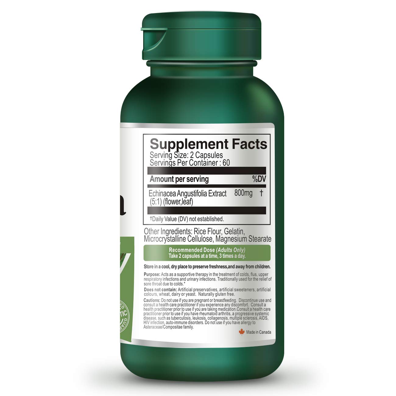 daily echinacea supplement for wellness