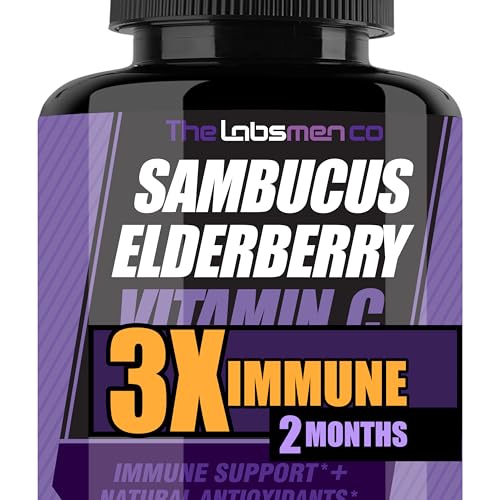 Daily elderberry boosters for adults