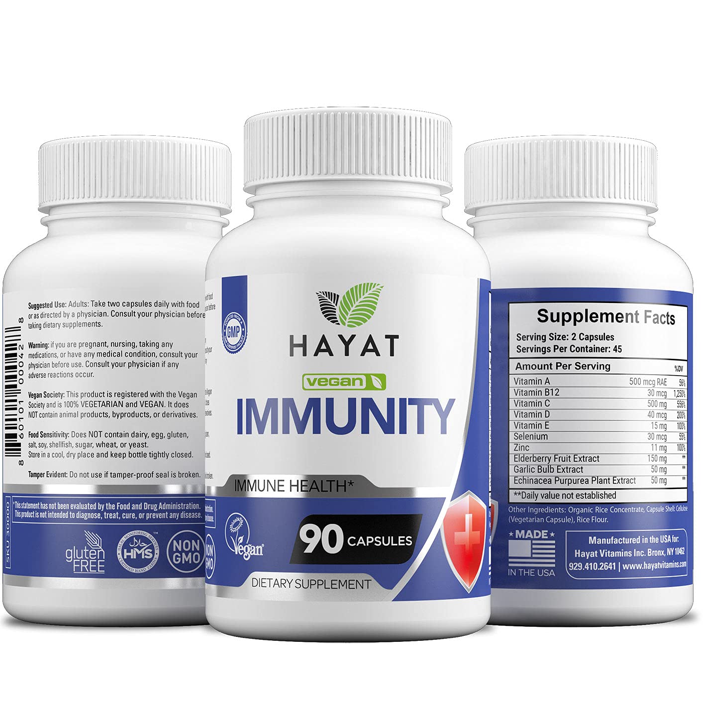 daily elderberry capsules for immune boost