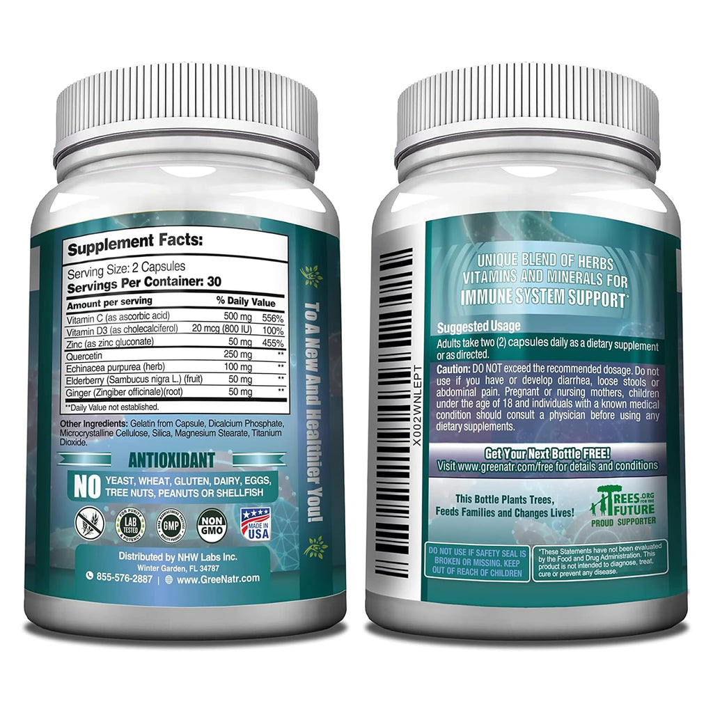 daily elderberry capsules for immune strength