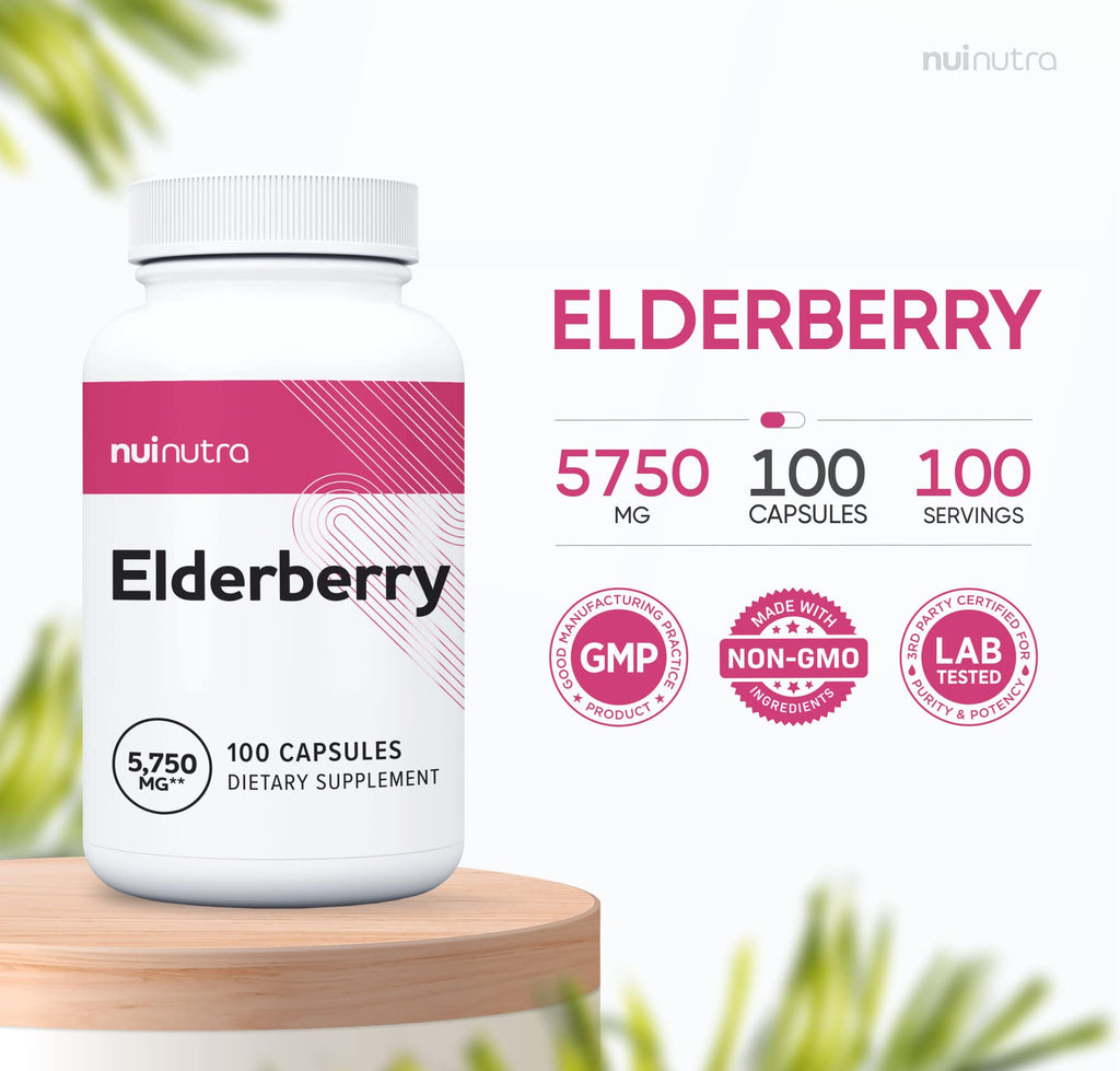 daily elderberry dosage for adults