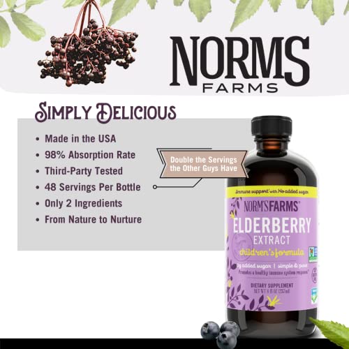 daily elderberry dosage for children