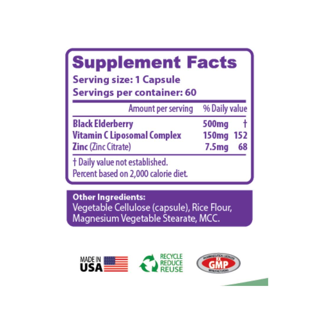 Daily elderberry dosage for wellness