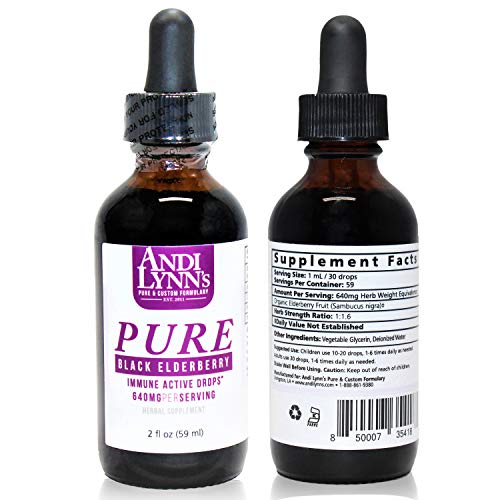 daily elderberry dosage recommendations