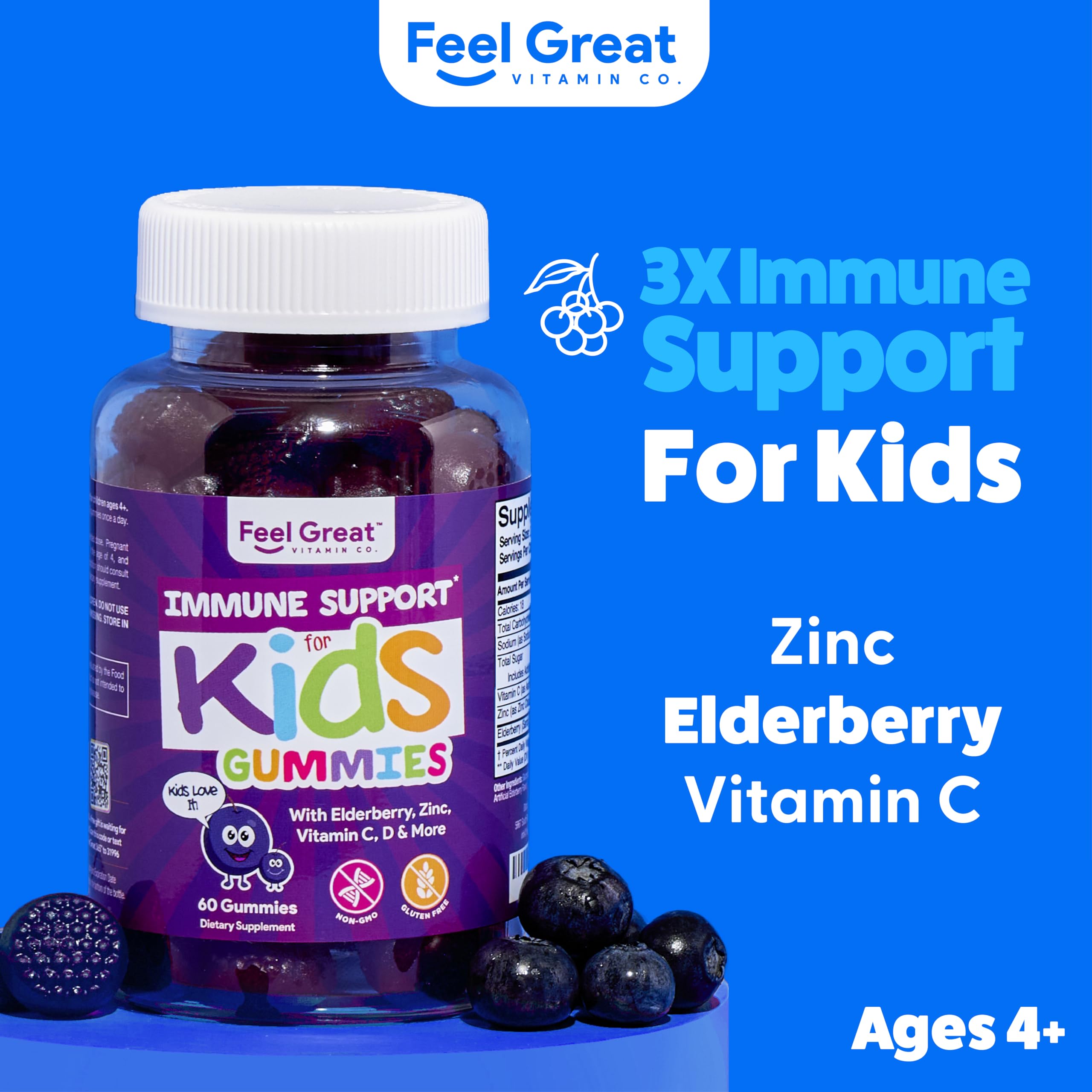 daily elderberry gummies for children